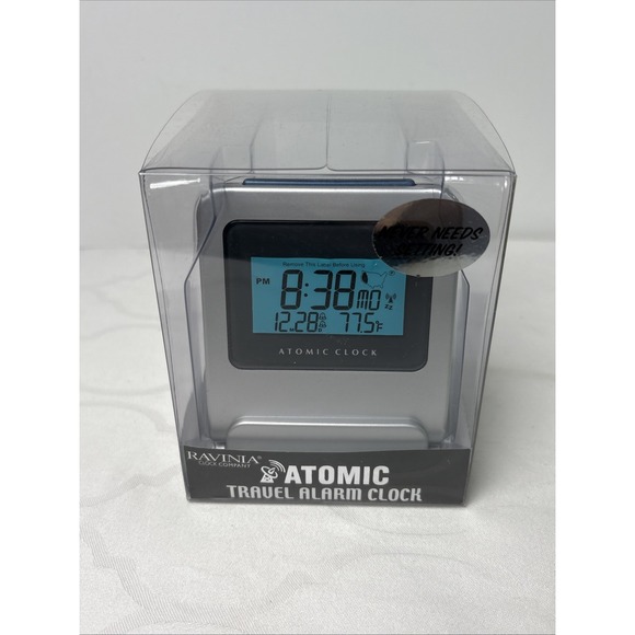 Ravinia Atomic | Wall Decor | Atomic Travel Alarm Clock Automatic Sets ...